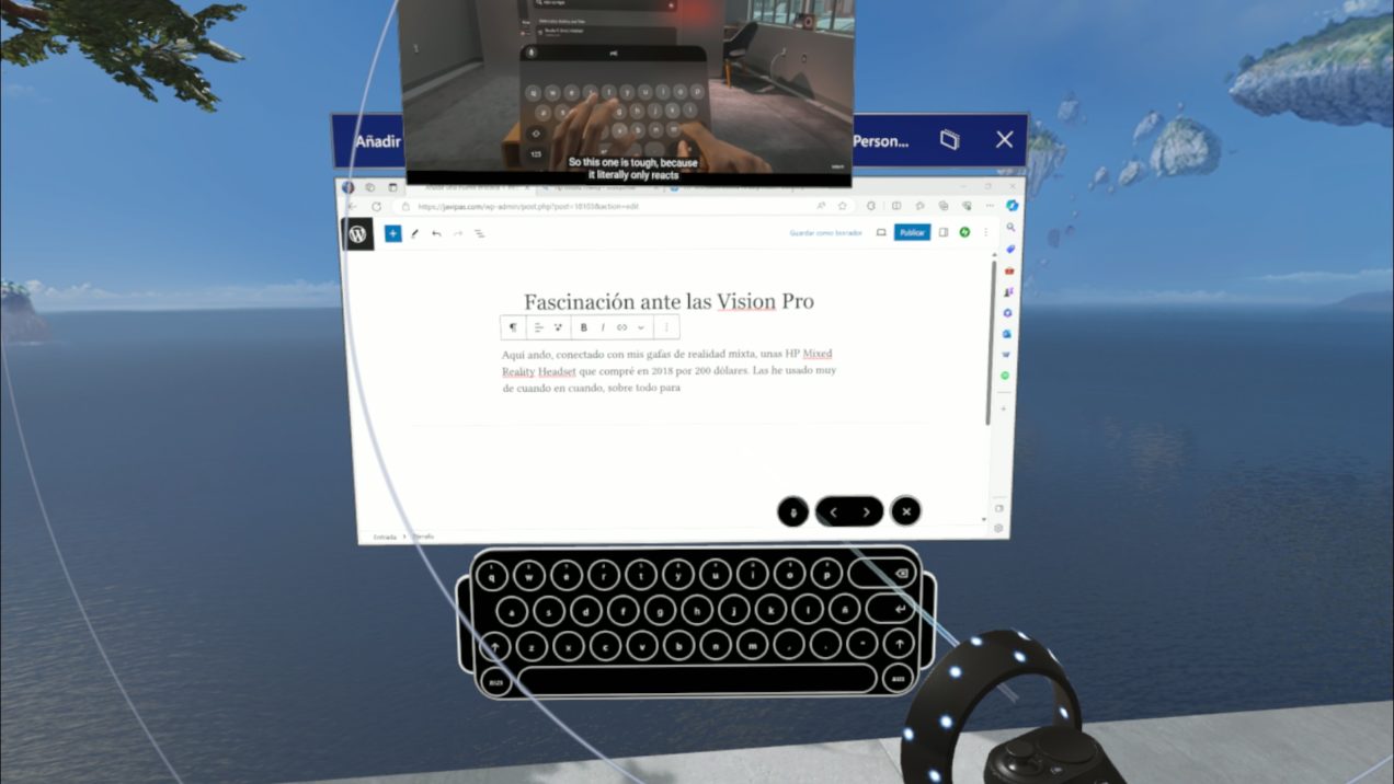 Mis Vision Pro de hace seis años: así es trabajar con las HP Mixed ...